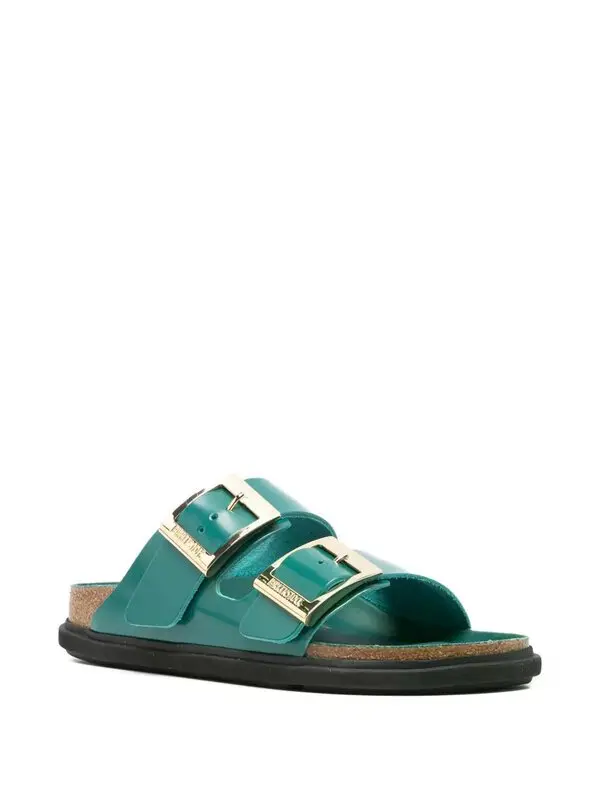 BIRKENSTOCK Arizona Buckle-strap Sandals - Green