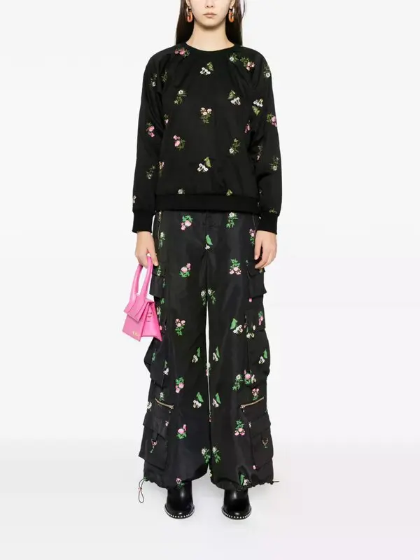 Cynthia Rowley Embroidered Sweatshirt