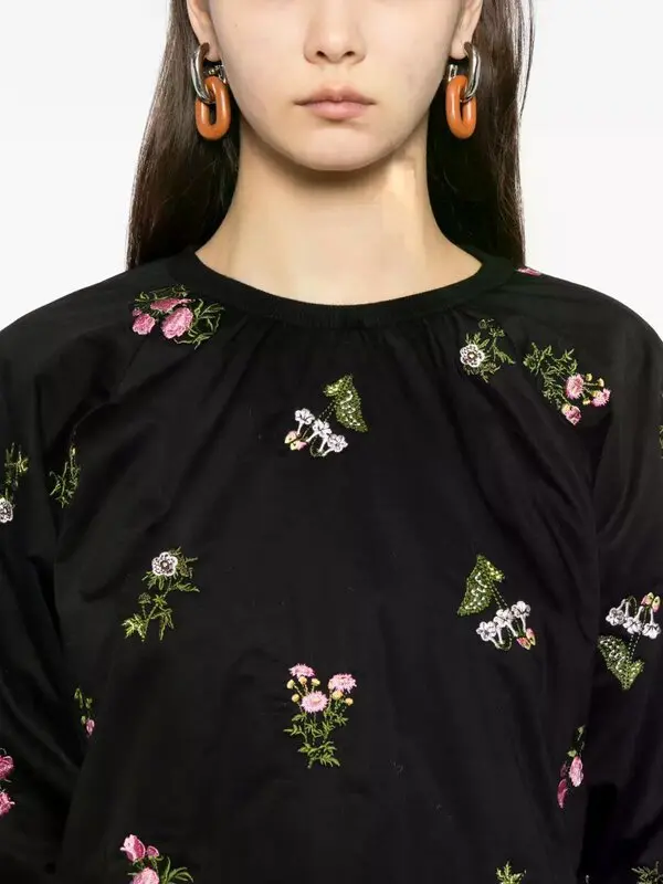 Cynthia Rowley Embroidered Sweatshirt