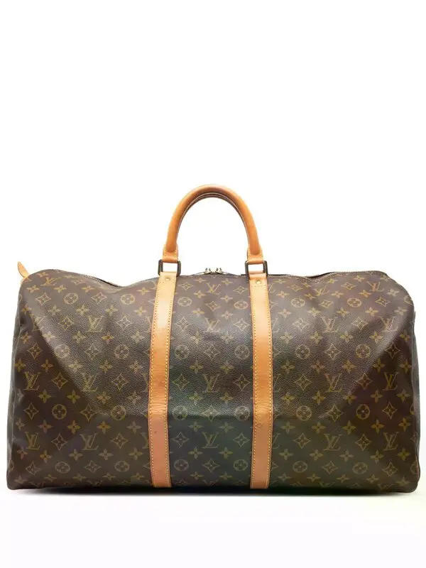 LOUIS VUITTON 1995 Monogram Keepall 55 Travel Bag