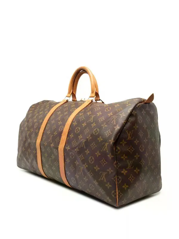 LOUIS VUITTON 1995 Monogram Keepall 55 Travel Bag