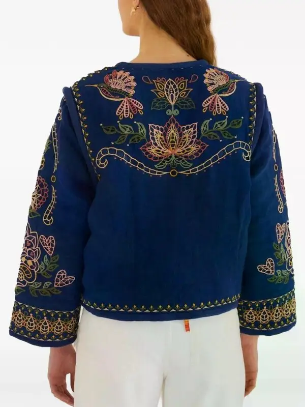 Farm Rio Embroidered Jacket