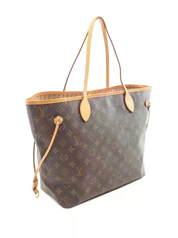 LOUIS VUITTON 2008 Monogram Neverfull Mm Tote Bag - Brown