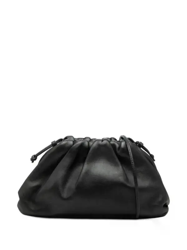Bottega Veneta 2012-2026 Lambskin The Mini Pouch Crossbody Bag - Black