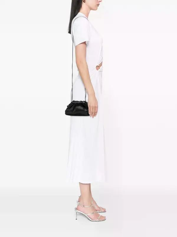 Bottega Veneta 2012-2026 Lambskin The Mini Pouch Crossbody Bag - Black