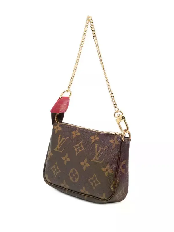 LOUIS VUITTON 2020 Monogram Vivienne Christmas Roller Coaster Mini Pochette Accessoires Handbag