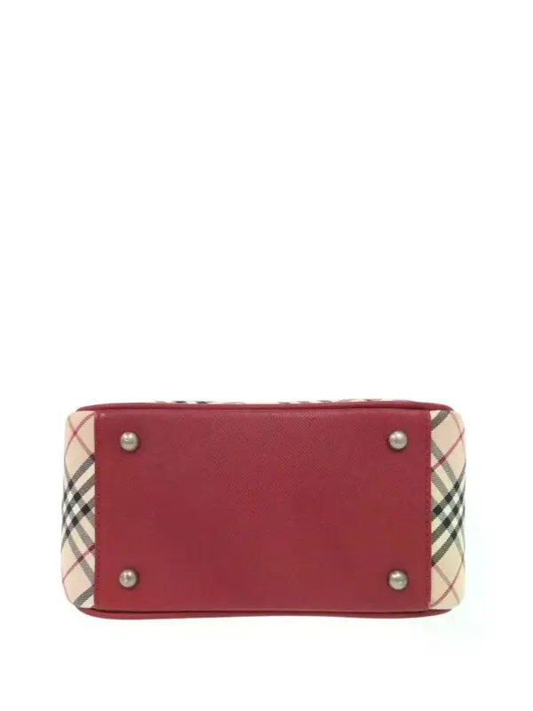 Burberry Nova Check Canvas Handbag