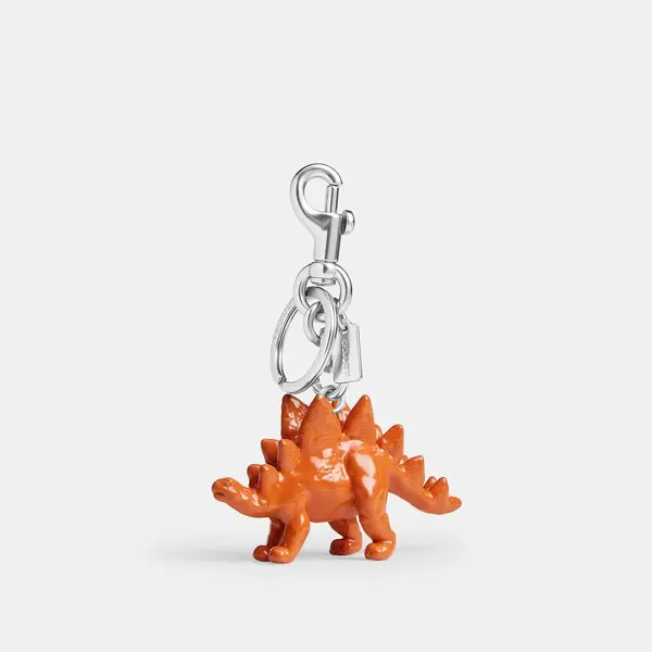 COACH Stegosaurus Bag Charm - Silver