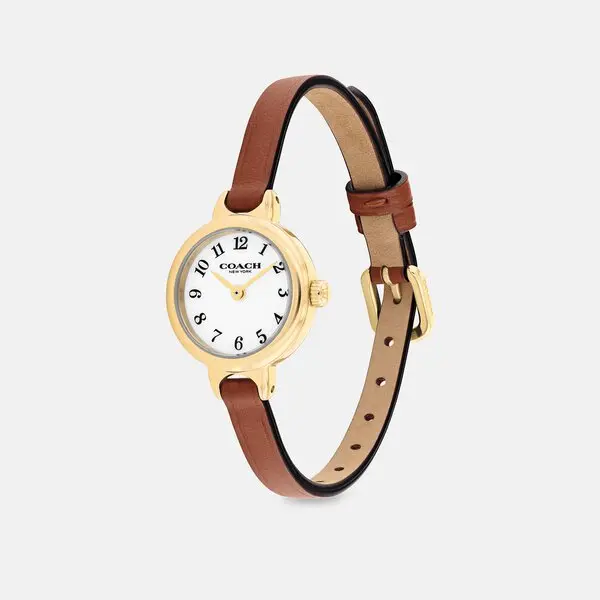 COACH Iris Watch - Saddle