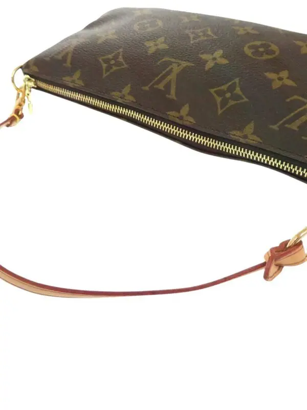 LOUIS VUITTON 2000 Monogram Pochette Accessoires - Brown