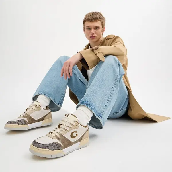 COACH Signature Jacquard Soho Sneakers
