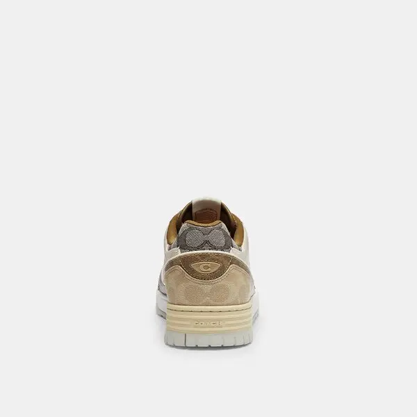 COACH Soho Signature Jacquard And Canvas Sneakers - Multi