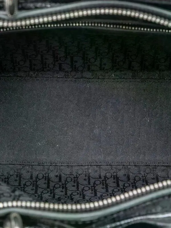 Dior 2010 Large Cannage Lady Satchel - Black