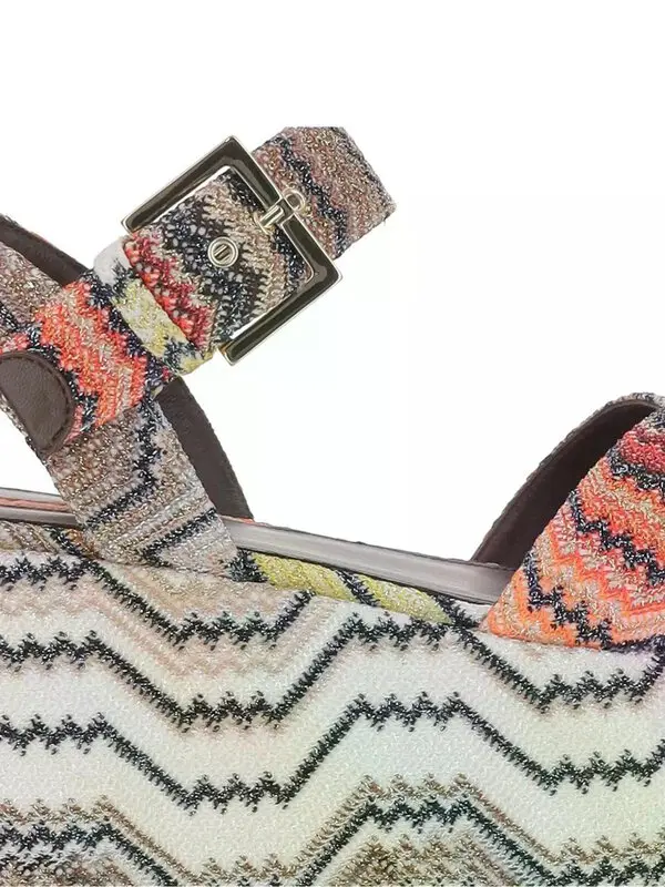 Missoni Graphic-print Platform Sandals