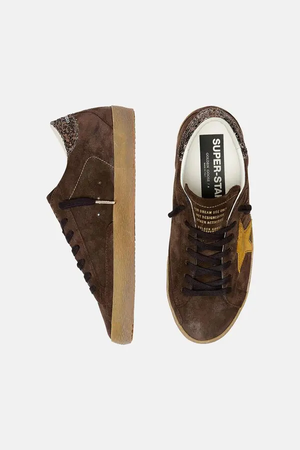 GOLDEN GOOSE Super-star Sneakers - Brown