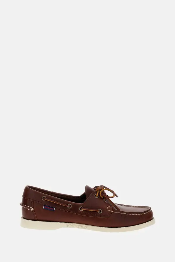 SEBAGO S Portland Waxed Deck Shoes - Brown
