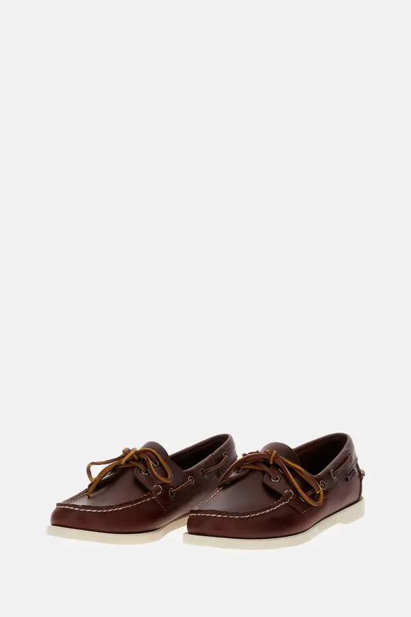 SEBAGO S Portland Waxed Deck Shoes - Brown