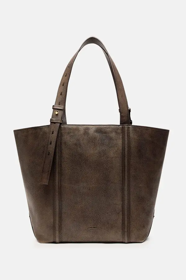 GOLDEN GOOSE 24/7 North South Shopping Bag - Brown