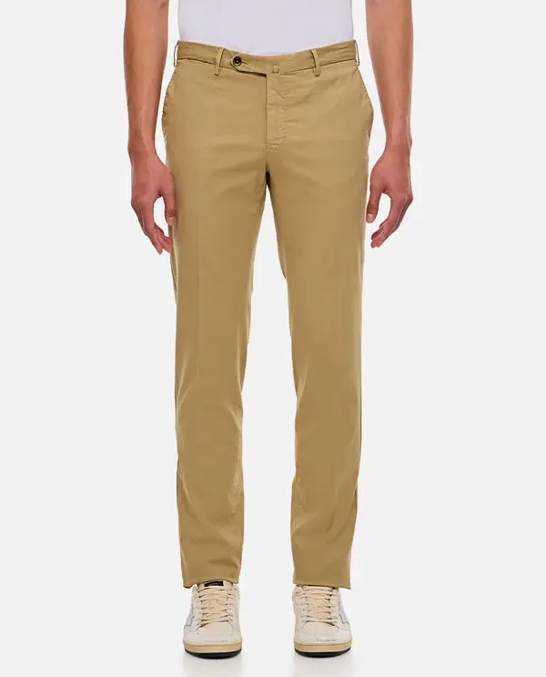 PT TORINO Slim-fit Trousers - Beige