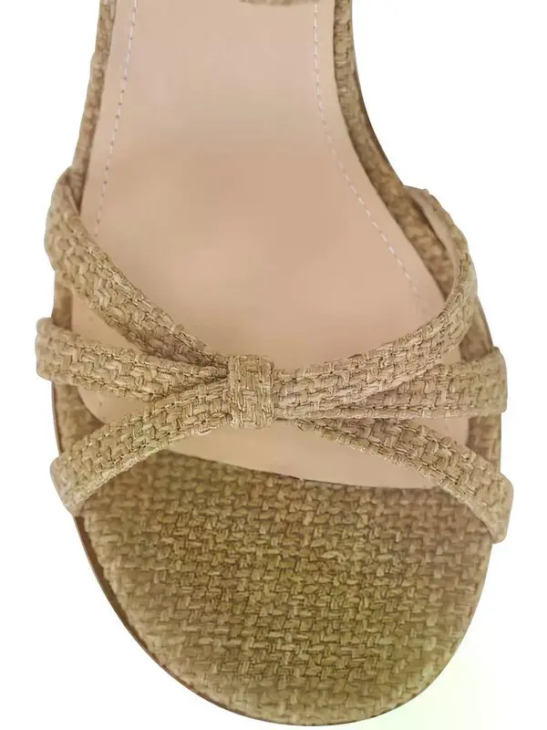 Agl Bow Strappy Sandals - Neutrals