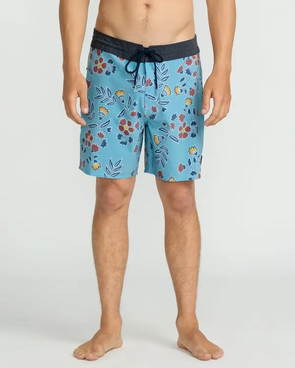 Volcom Psyche Cotton 17 Trunks - Used Blue
