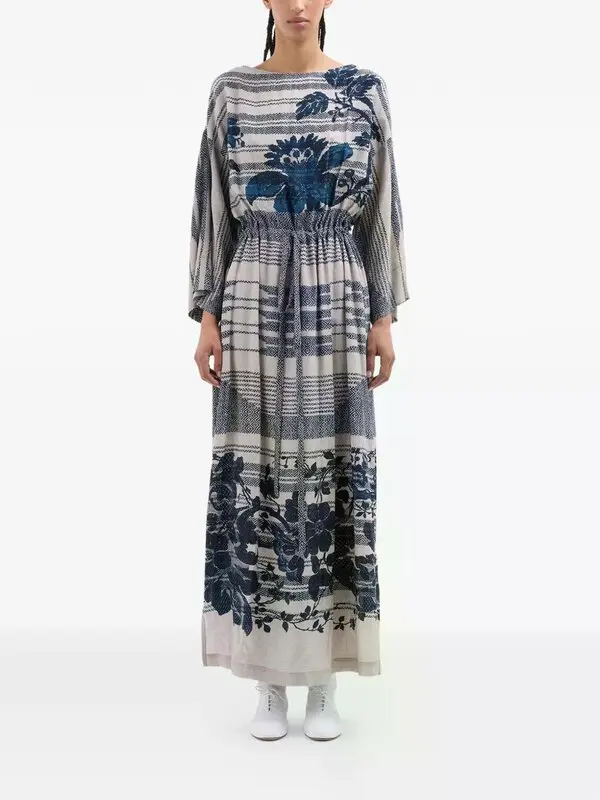 PIERRE-LOUIS MASCIA Striped Maxi Dress