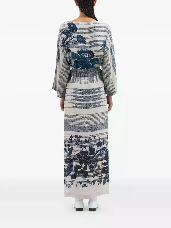 PIERRE-LOUIS MASCIA Striped Maxi Dress