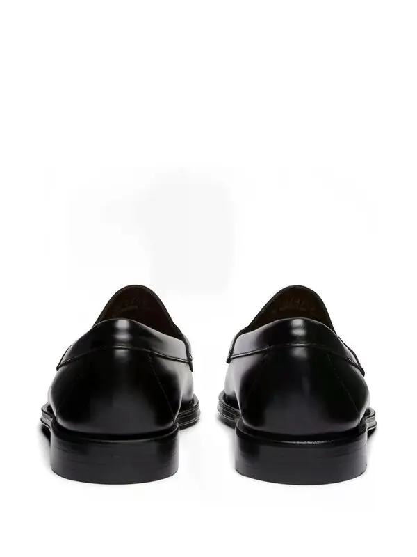 G.H.BASS Weejuns Logan Hand-stitched Penny Loafers - Black