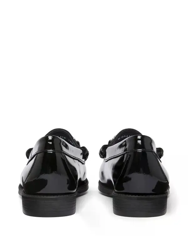 G.H.BASS Patent Penny Loafers - Black