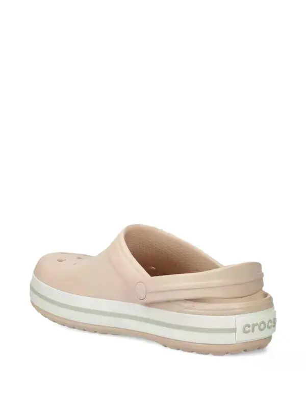 CROCS Perforated Striped Slides