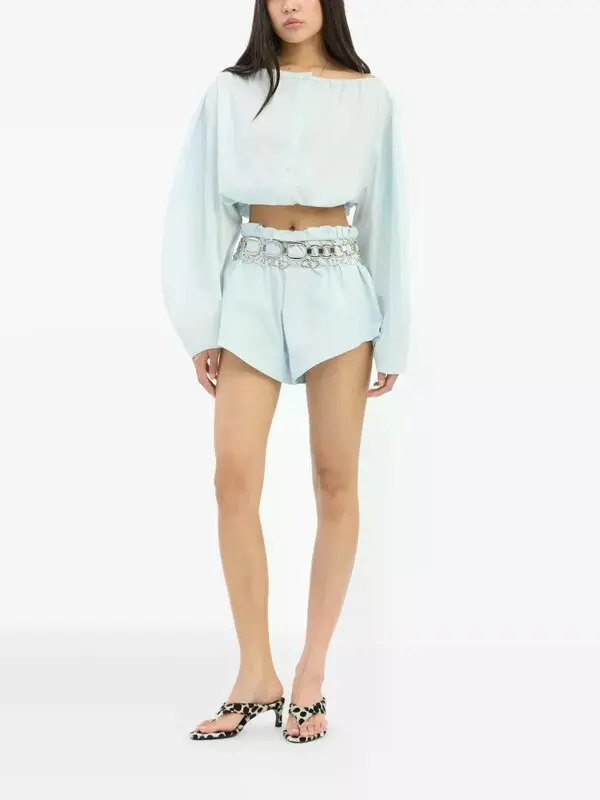 ROTATE BY BIRGER CHRISTENSEN Drawstring Shorts