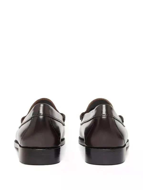 G.H.BASS Weejuns Penny Weave Loafers - Brown