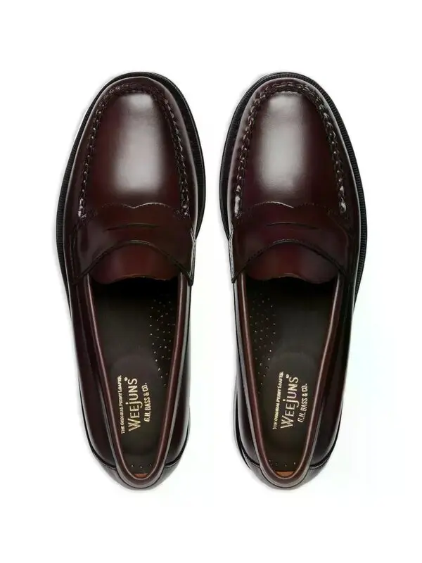 G.H.BASS Hand-stitched Penny Loafers