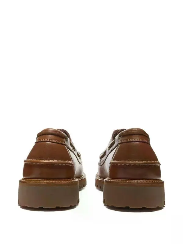 G.H.BASS Ranger Camp Boat Shoes - Brown