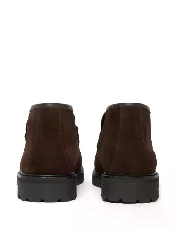 G.H.BASS Suede Slip-on Boots