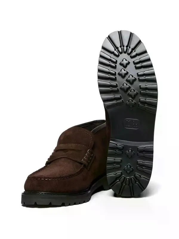 G.H.BASS Suede Slip-on Boots