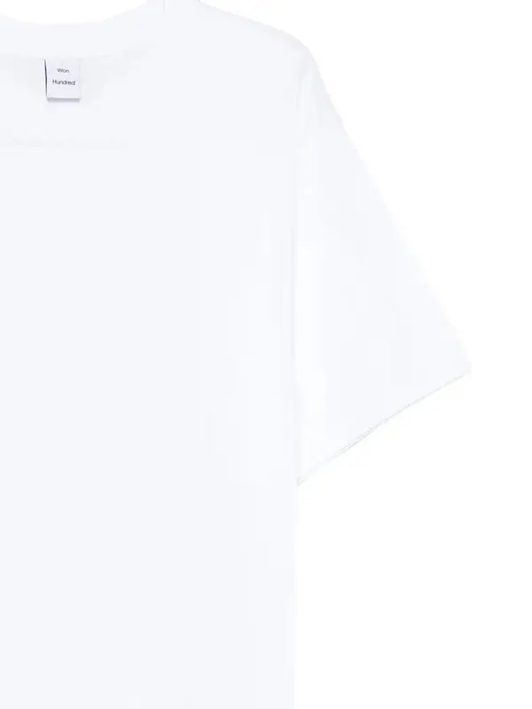 WON HUNDRED Houston Plain T-shirt - White