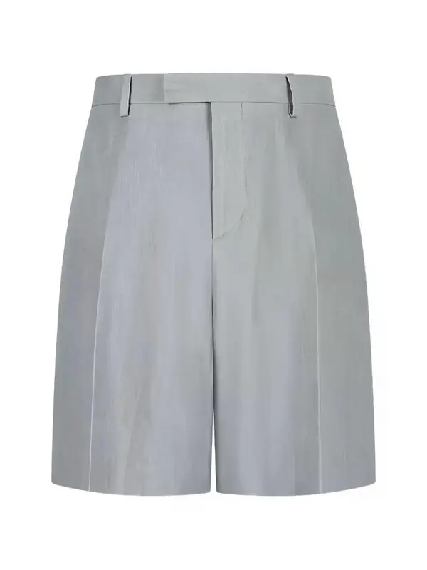 LARDINI Button Pocket Shorts - Grey