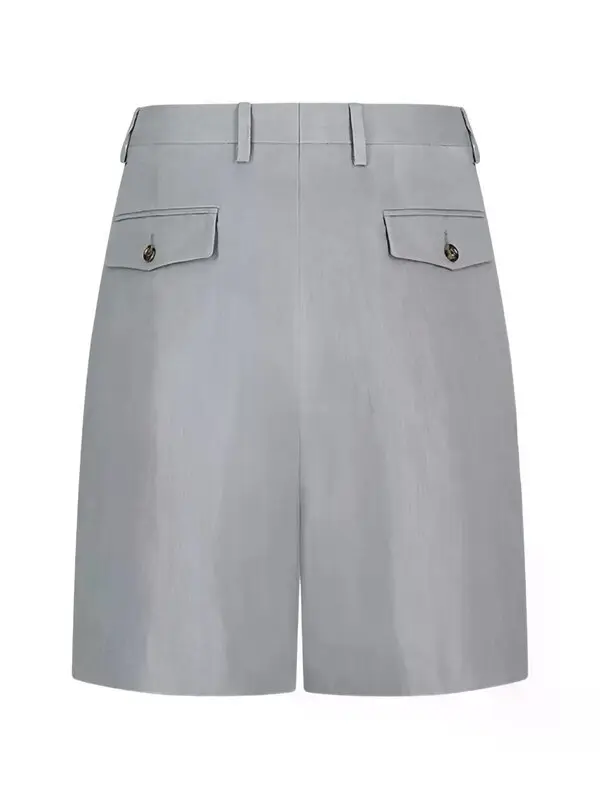 LARDINI Button Pocket Shorts - Grey