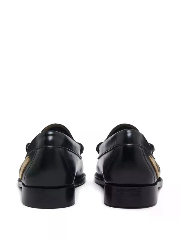 G.H.BASS Weejuns Penny Loafers With Heart Detail
