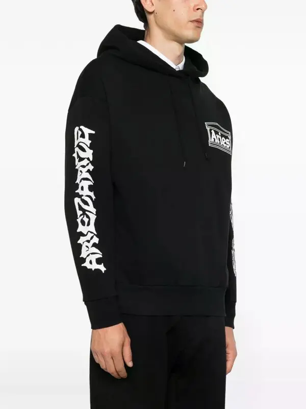 Aries Embroidered Hoodie
