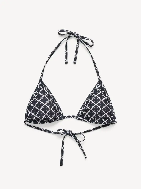 BY MALENE BIRGER Astra Triangle Bikini Top - Black