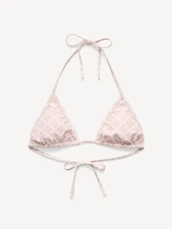 BY MALENE BIRGER Astra Triangle Bikini Top - Feather