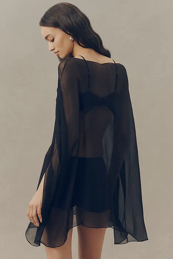 BUCI Ibis 3-piece Silk Poncho Set