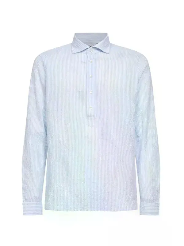 D4.0 Button Striped Shirt