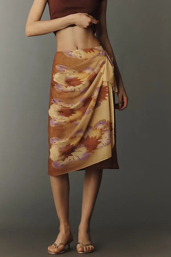 Anna Sui Sarong Skirt