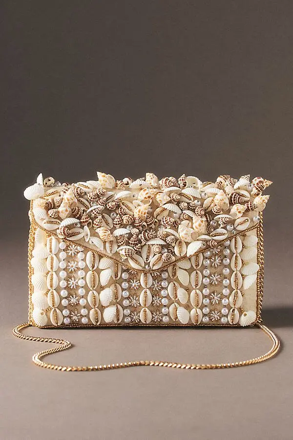 Anthropologie Shelly Envelope Clutch