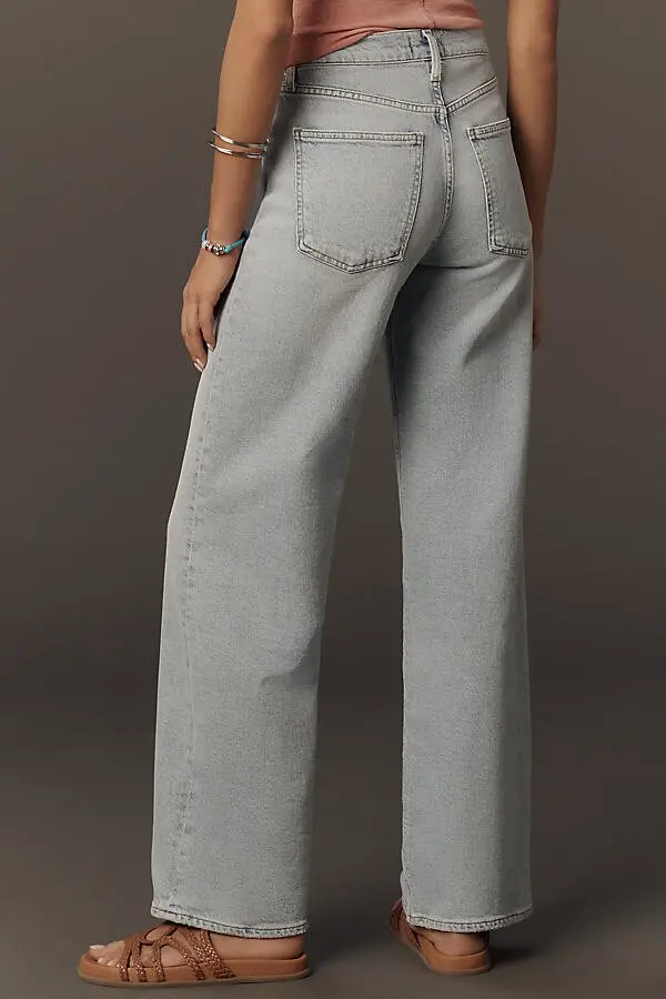 AGOLDE Harper High-rise Wide-leg Jeans - Flaunt