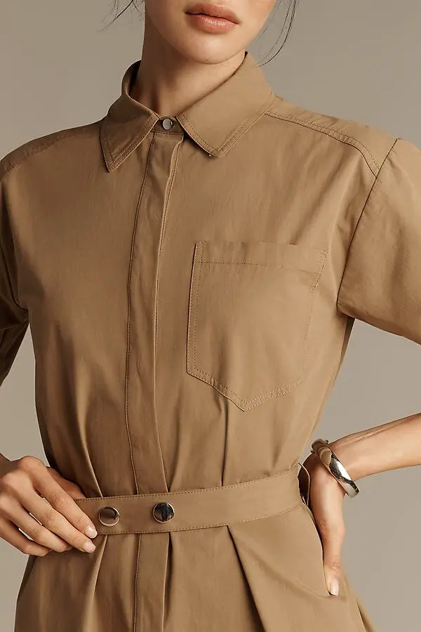 ALIGNE Reign Poplin Shirt Dress