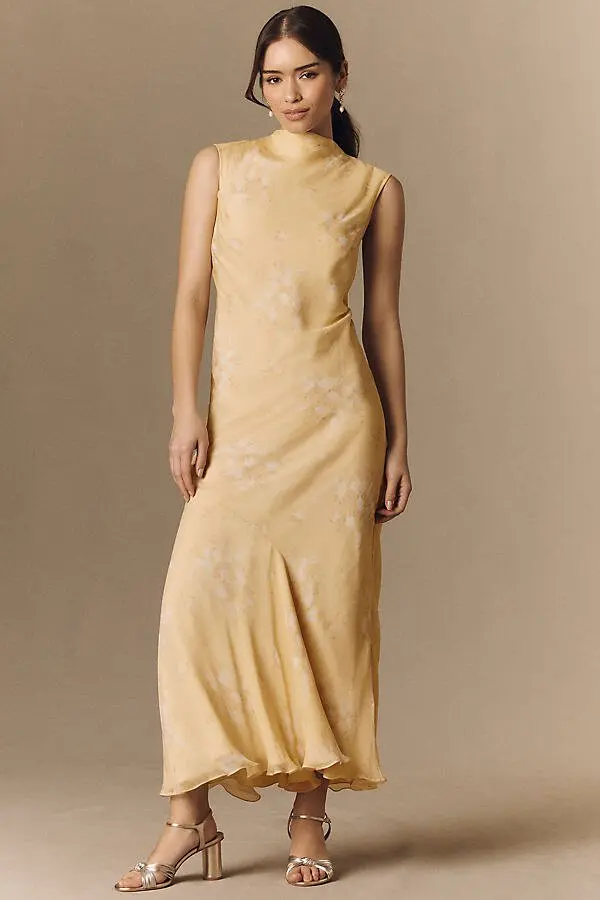 Bhldn Chiffon Maxi Dress